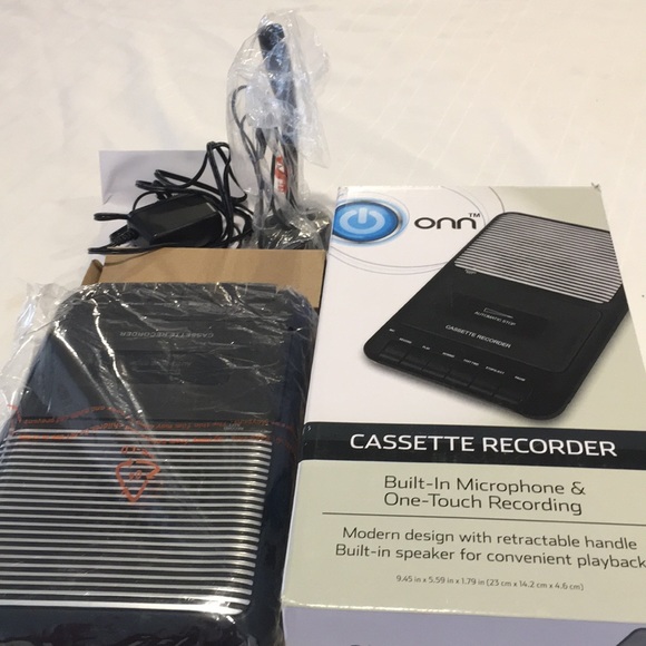 Onn | Portable Audio & Video | Cassette Player And Recorder New With ...
